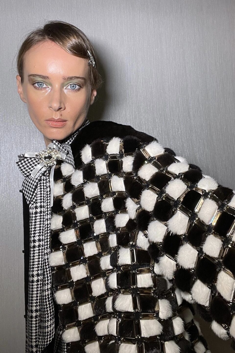 IRFE Chess Queen Fur Coat - IRFE